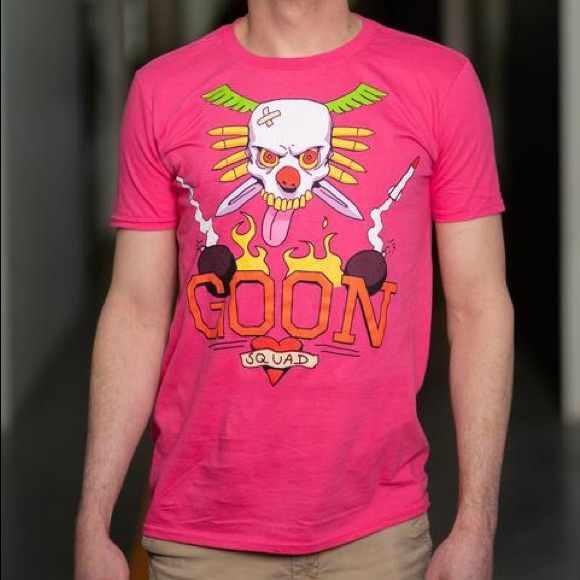 Bethesda | Shirts | Rage 2 Goon Squad Video Game Neon Pink T Shirt ...